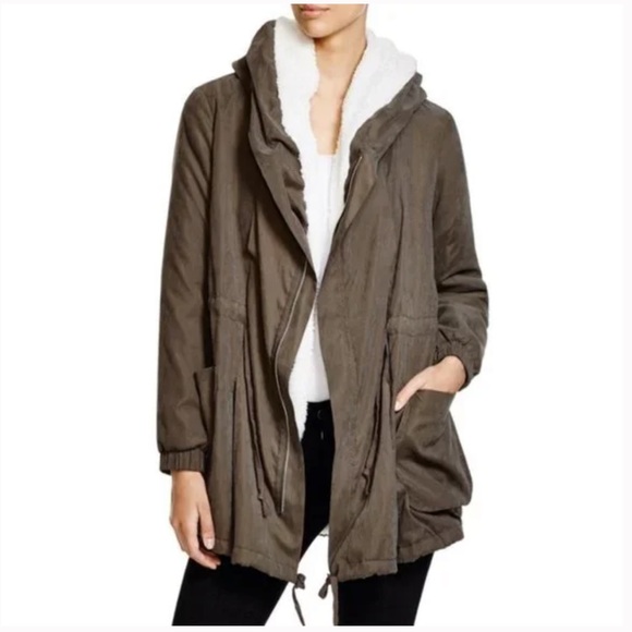 Lush | Jackets & Coats | Green Brown Jacket | Poshmark